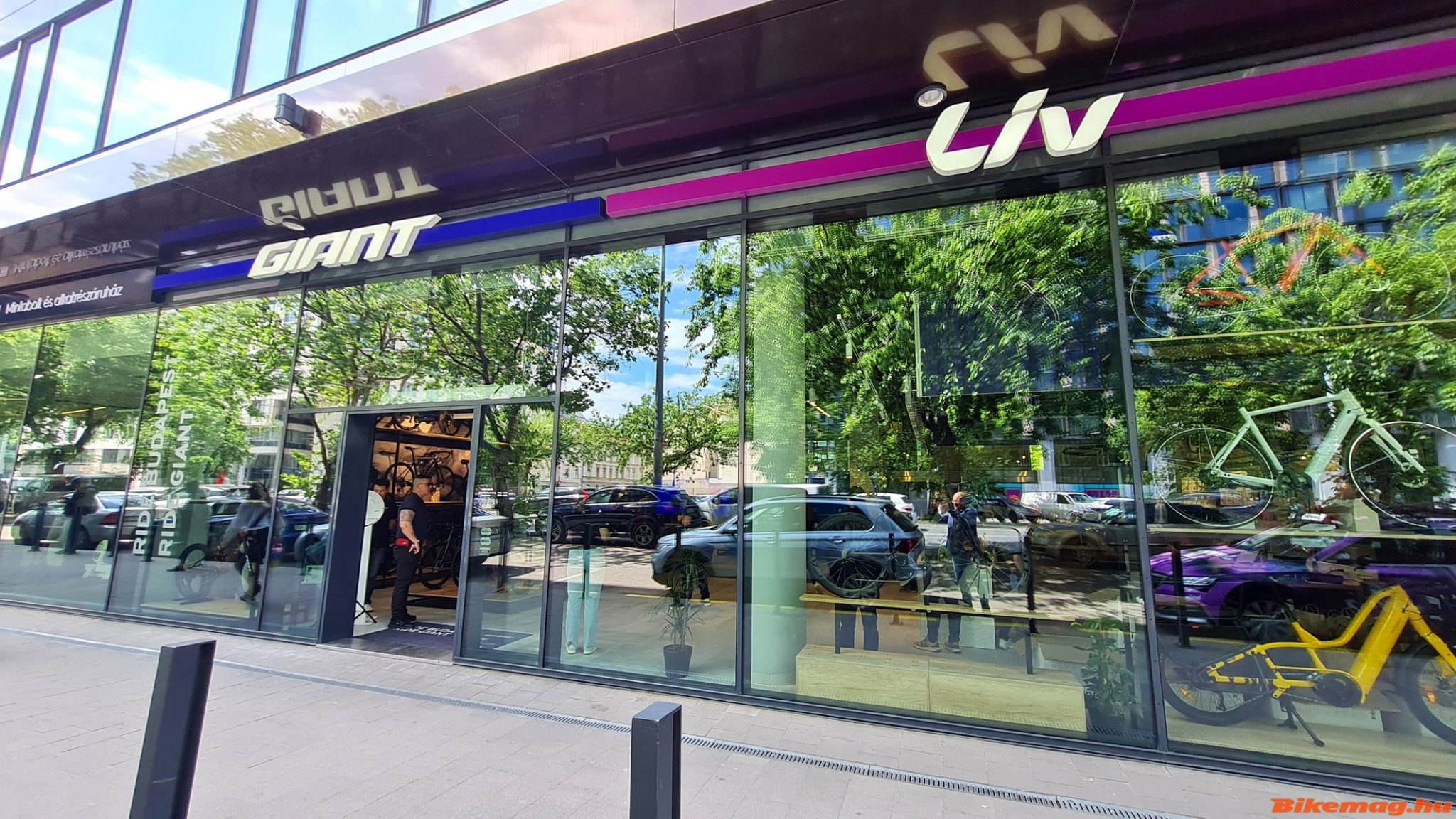 Megnyílt a Giant kerékpárok mekkája Budapesten! - Kerékpár magazin ...